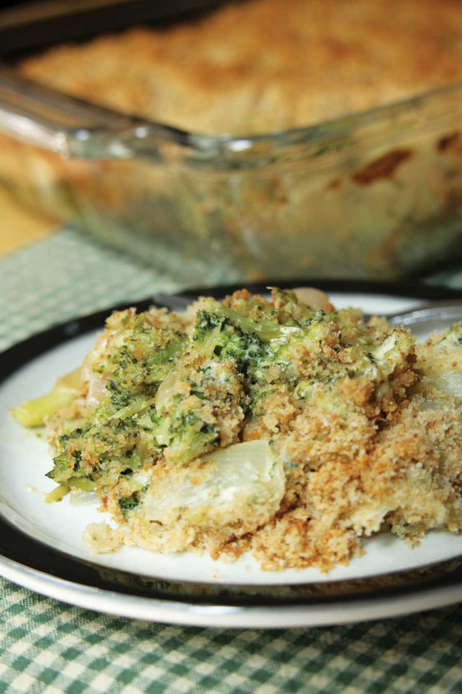 Baked Broccoli Recipe: Broccoli-Onion Deluxe - Grit